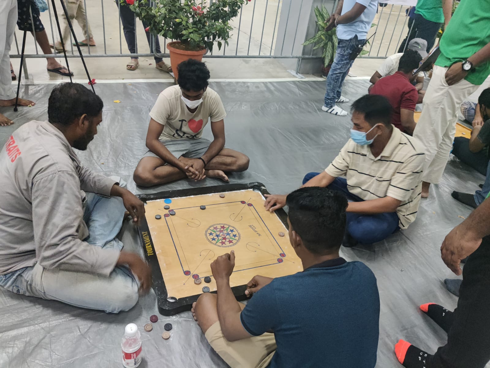 Carrom Board Tournament 2022 - Tuas South Dormitory