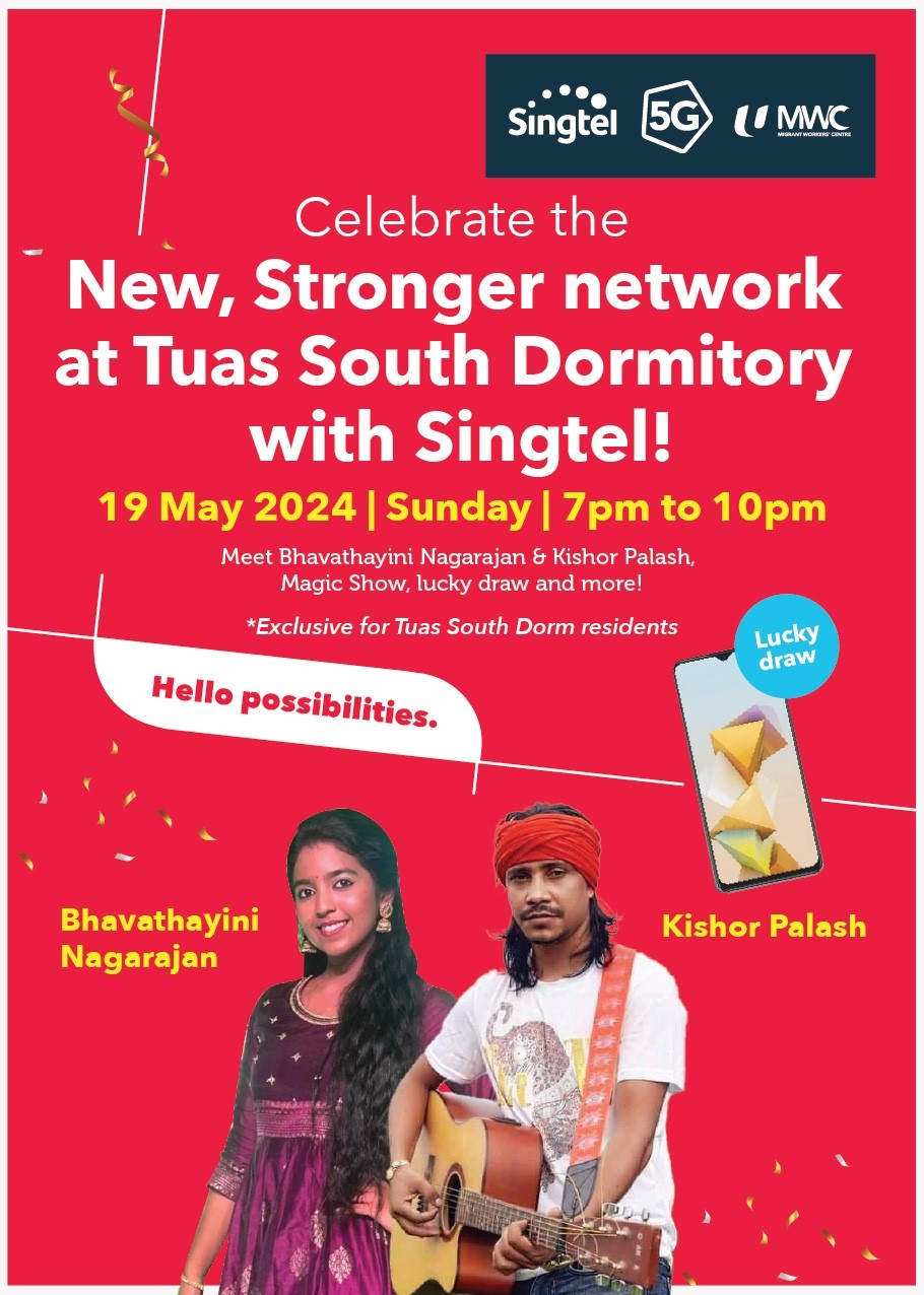 Events & Activities - Tuas South Dormitory